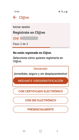 Cl@ve | Registration - How can I register? - Online with automatic ...